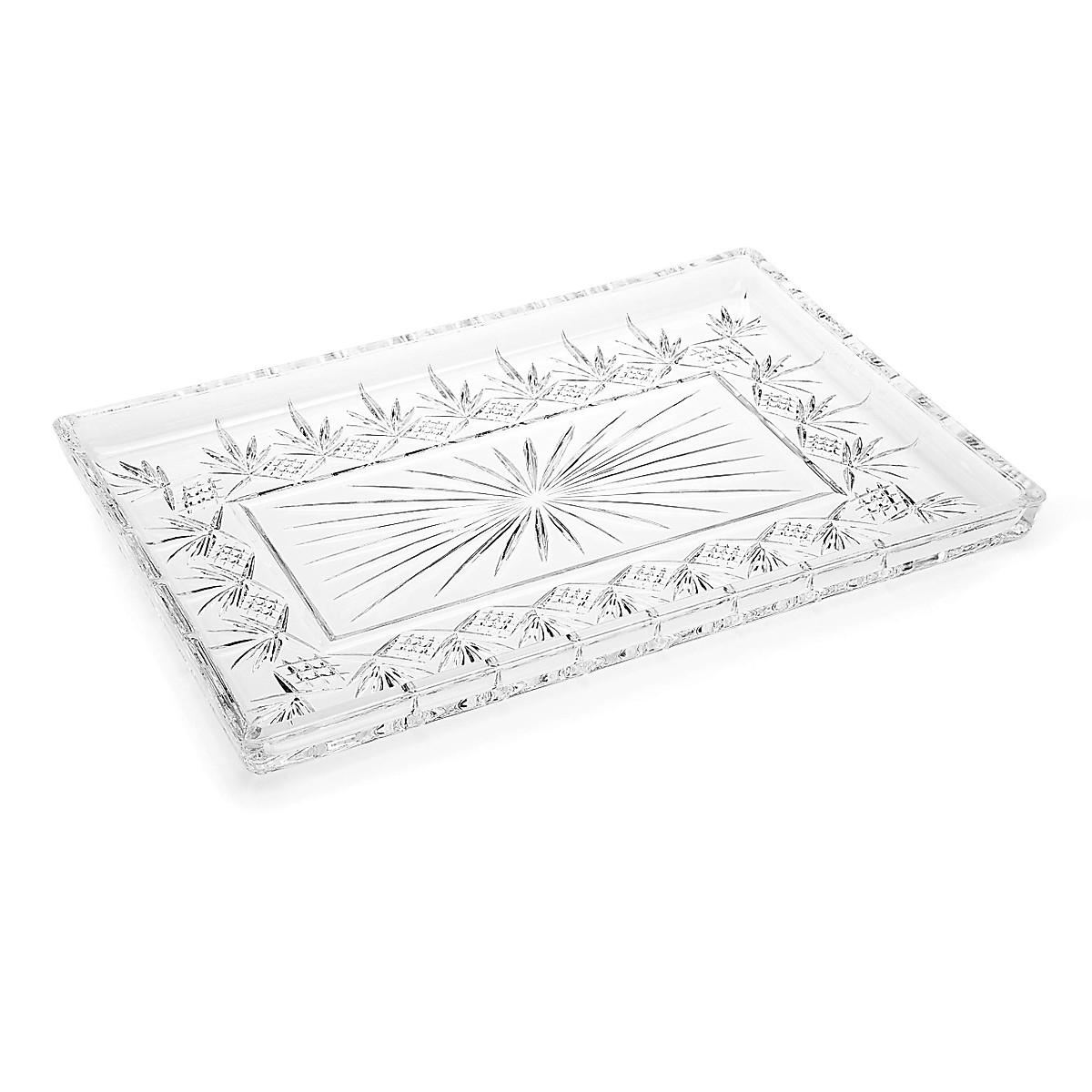 Godinger Crystal Dublin Vanity Tray