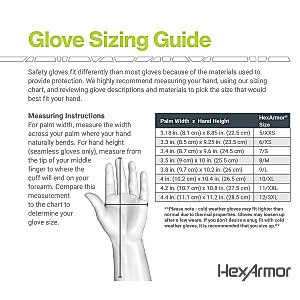 HexArmor Abrasion-Resistant Touchscreen Tactical Gloves | HexBlue™ 2132STL | Large