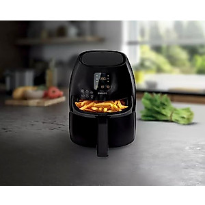Philips Starfish Technology Avance XL Digital Airfryer, Black, 2.65lb/ 3.5qt, HD9240/94