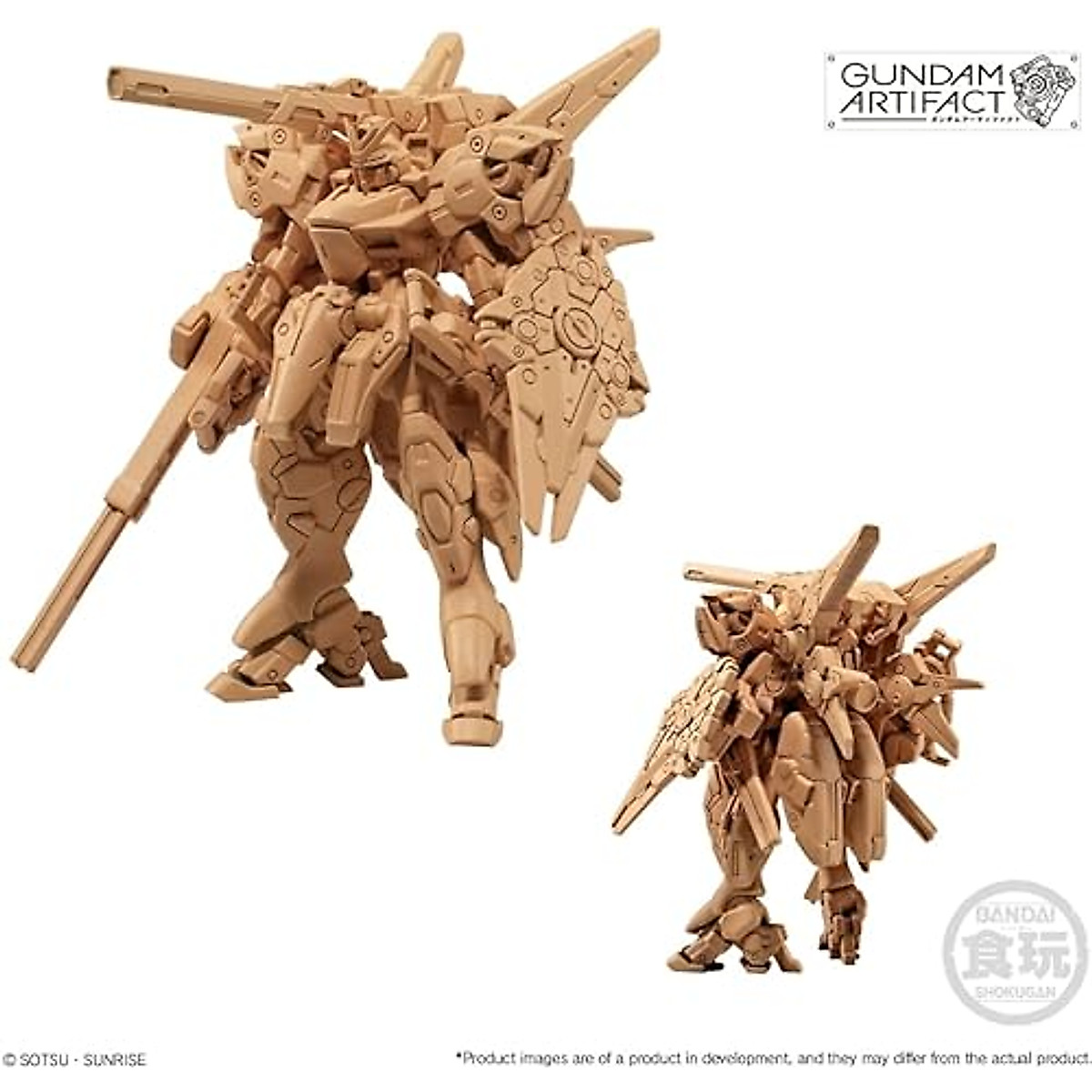 Bandai Shokugan Gundam Artifact 2 (Complete Set) Artifact - Miniature Gundam Model Kit