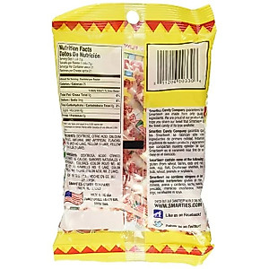 Smarties Candy Rolls Original Flavor Gluten Free & Vegan Delight | Classic Sweetness from Family Owned Since 1949 Peanut Free, Dairy Free & Allergen Free | Perfect Yummy Treat - 5 Ounce Pack of 1