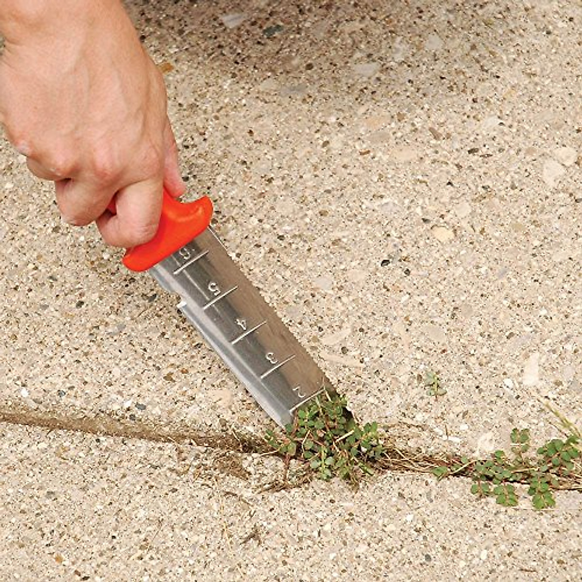 A.M. Leonard Deluxe Soil Knife, Orange – Hori Hori w/ 6-Inch Stainless Steel Blade