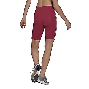 adidas Womens Esssentials Bike Shorts Wild Pink/White X-Small