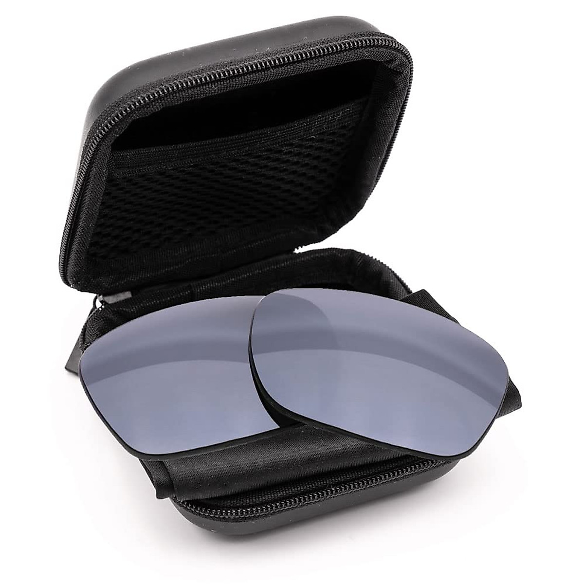 Apex Lenses Polarized Replacement Lenses for Oakley Straightlink (Asia Fit) OO9336 Sunglasses (Silver)