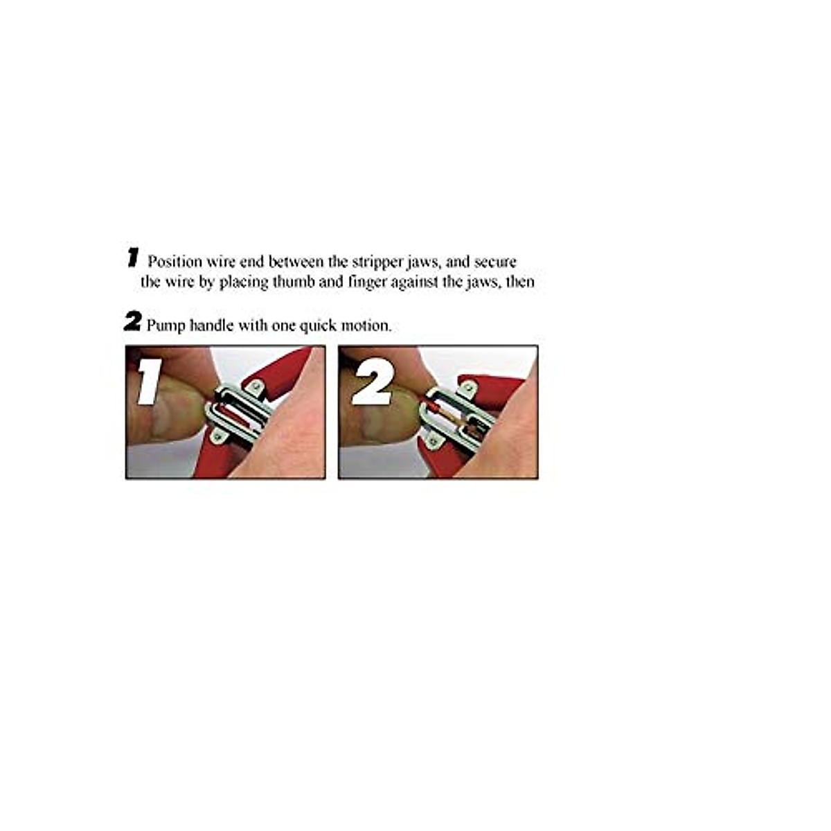 Ascend Tools 5 inch Two in One Combination Electrical Wire Stripper and Cutter, 26-14 AWG