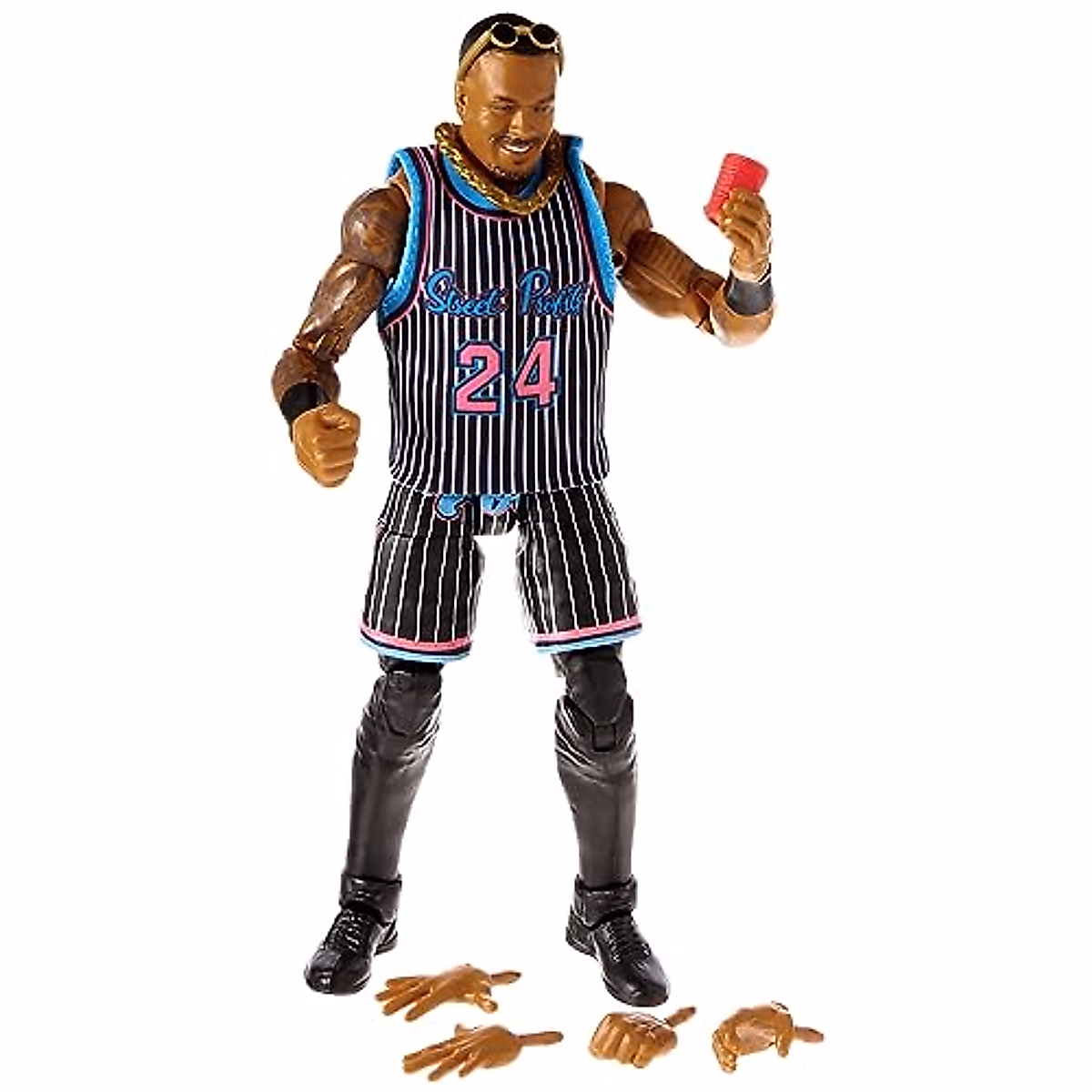 Mattel WWE Montez Ford Elite Collection Action Figure with Accessories, Articulation & Life-like Detail, Collectible Toy, 6-inch