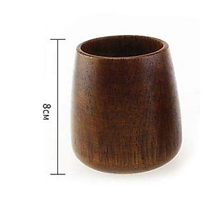 Islandoffer Japanese Wooden Tea Cup, 4 oz, 120 mL