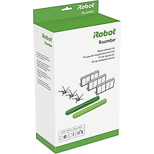 iRobot Roomba Authentic Replacement Parts - Roomba s Series Replenishment Kit, (3 filters, 3 Corner Brushes, 1 Set of Multi-Surface Rubber Brushes),Green - 4646124