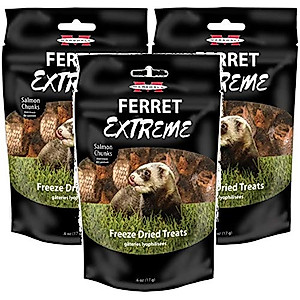 Marshall Ferret Extreme Freeze Dried Treats, 18 Ounces, Salmon Flavor