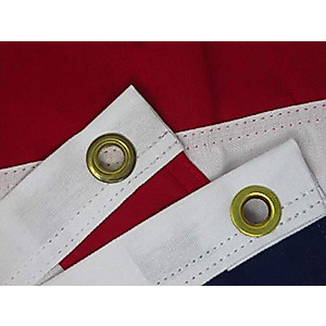 American Flag Heavy Duty 5x8 Premium Commercial Grade 2 ply Polyester 100% Made in USA Tough Durable Fade Resistant All Weather SEWN STRIPES EMBROIDERED STARS