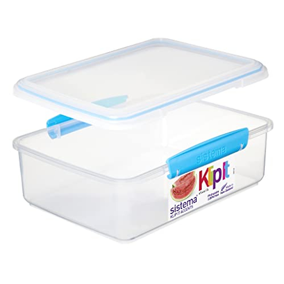 Sistema KLIP IT Accents Food Storage Container, 2 L - Assorted Colours