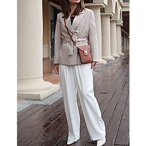 MKF Collection Small Crossbody Cell Phone Case for Women Fashion Turn Lock – PU Leather Cellphone Bag Adjust Shoulder Strap by Mia K