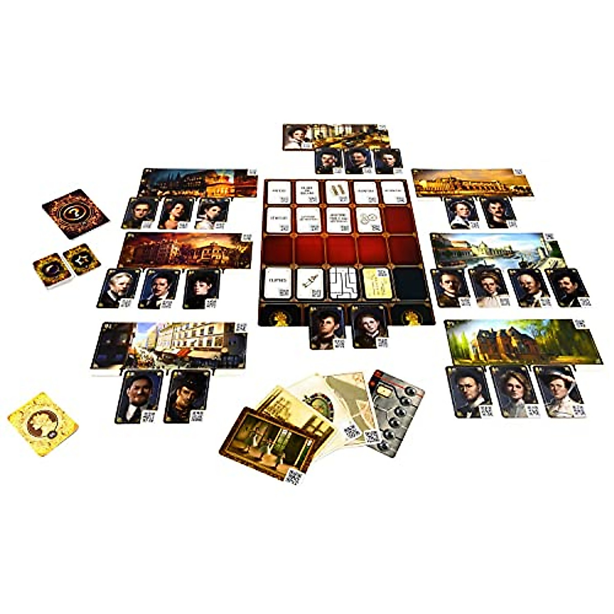 Chronicles of Crime Millennium 1900 Board Game - Immersive Detective Mystery Adventure, Cooperative Game for Kids and Adults, Ages 12+, 1-4 Players, 60-90 Minute Playtime, Made by Lucky Duck Games