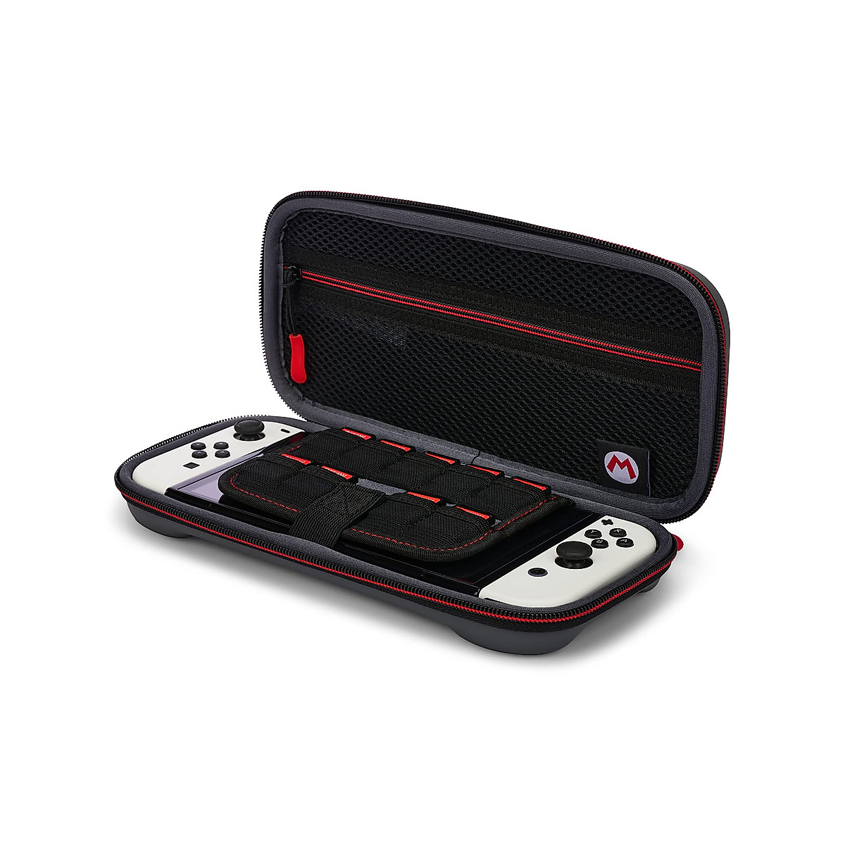 PowerA Protection Case for Nintendo Switch - OLED Model, Nintendo Switch or Nintendo Switch Lite - Super Mario Black, Protective Case, Gaming Case, Console Case, Accessories, Storage, Officially licensed