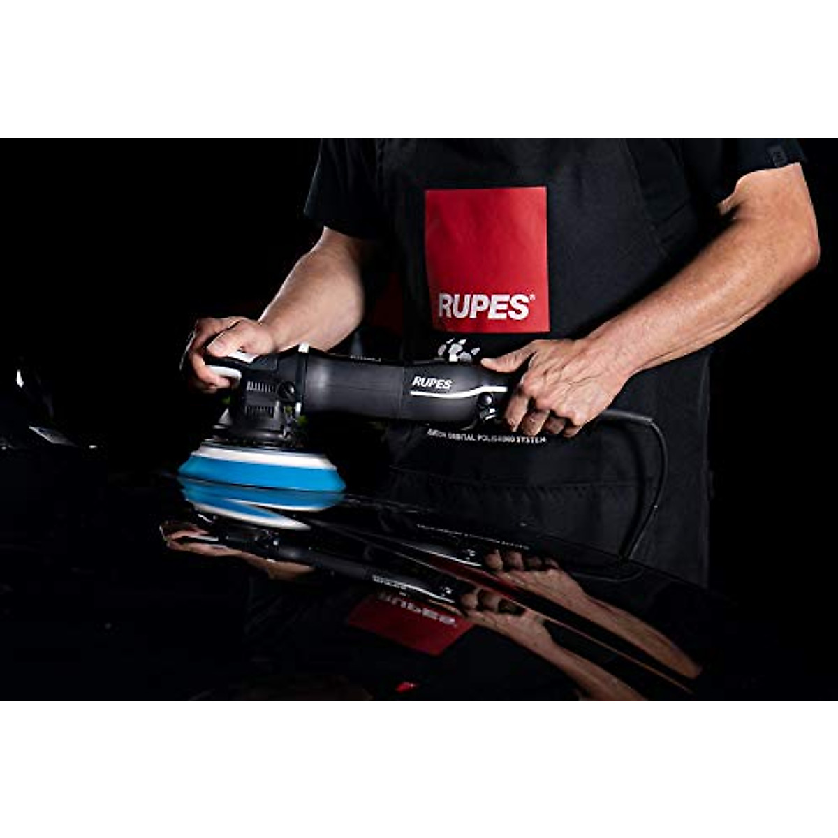 RUPES Coarse Random Orbital Foam pad (Blue) Ø 130/150mm, Single Pad