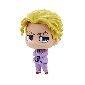 ToysClubUS 6 Pcs of JoJo's Bizarre Adventure: Diamond is Unbreakable Giorno Giovanna Bruno Bucciarati Capsule Toys Vehicle Action Figure Set (Basic Version)