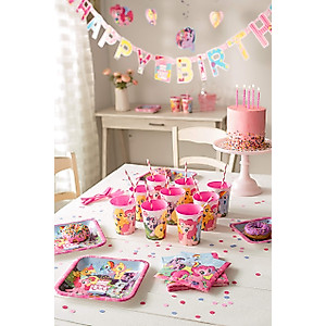 American Greetings My Little Pony Party Supplies, Paper Dessert Plates (40-Count)