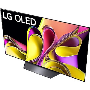 LG OLED55B3PUA 55 Inch Class B3 Series OLED 4K UHD Smart webOS with ThinQ AI TV (Renewed) Bundle with 2 YR CPS Enhanced Protection Pack