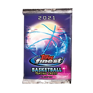 2021 Topps Finest Basketball Hobby Box (1 Chrome Autograph per Box)
