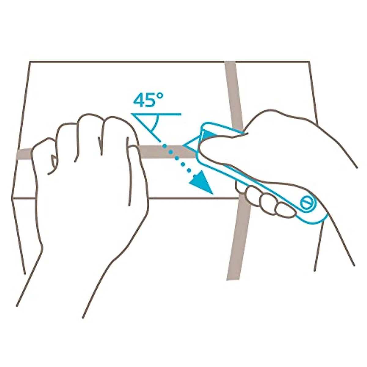 MARTOR Secupro Megasafe Fully Auto Retractable Safety Knife #116006.02