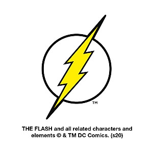 DC Comics The Flash STAR Labs Logo, THERMOS STAINLESS KING Stainless Steel Travel Tumbler, Vacuum Insulated & Double Wall, 16oz