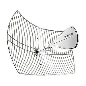Bolton Technical Long Ranger Antenna (BT974822) | Parabolic - Over 20 Miles Range | All Cell Bands: 5G, 4G, LTE | WiFi 2.4/5 GHz WiFi 6 | High Gain Cellular/WiFi Antenna up to +28 dB | All Carriers