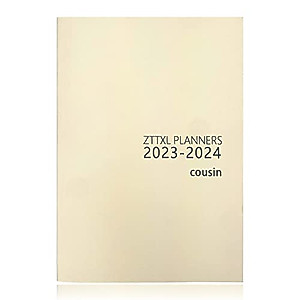 ZTTXL 2023-2024 Daily Planner,Planner content include Yearly Calendar, Monthly Calendar, Weekly Pages, Daily Pages Japanese/A5/January 1, 2023start/Sunday(5.8" x 8.3")