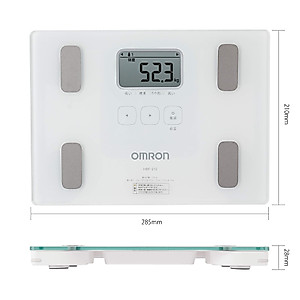 Omron KARADA Scan Body Composition & Scale | HBF-212 White (Japanese Import)