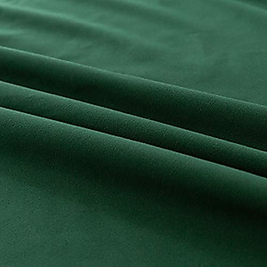 PY HOME & SPORTS Queen Bed Sheets Set 4 Piece 1800 Thread Count Green Bed Sheets Queen Set with 16" Deep Pocket Super Soft and Comforterble (Green, Queen)