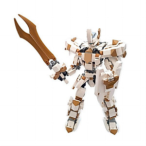 Future Robot Warrior Lancelot Building Block Playset, The Robot Spirits Mecha Toys for Boys Birthday Suitable (616 pcs)