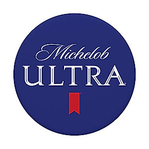 Michelob Ultra Blue Logo PopSockets Stand for Smartphones & Tablets PopSockets PopGrip: Swappable Grip for Phones & Tablets