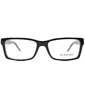 BURBERRY BE2108 Eyeglass Frames 3001-5416 - Black BE2108-3001-54