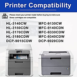 YOISNER TN221 Black Toner Cartridge: Compatible 2Pack TN-221 Toner Cartridge Replacement for Brother TN 221 HL-3140CW 3150CDN 3170CDW 3180CDW MFC-9130CW DCP-9015CDW 9020CDN Printer, TN2212PK