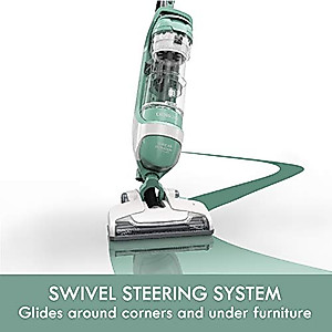 Kenmore DU3017 Friendly Upright Bagless 2-Motor Crossover Max Beltless Vacuum Cleaner with Lift-Away Design, Pet Handi-Mate, Triple HEPA, Height Adjustment, 3 Cleaning Tools, Light Green