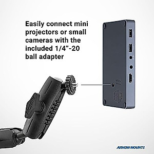 ARKON Mounts - Remarkable Creator Cookie Decorator Mount | Overhead Phone Mount & Pico Projector Mount | Overhead Tripod Mount for Video Recording, Vlogging, Cooking, Crafting, Drawing