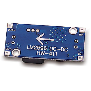 HiLetgo 5pcs LM2596S-ADJ Power Module DC-DC Buck Regulator 3A Adjustable 5V/12V/24V