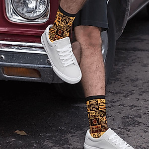 African Egyptian Culture Novelty Socks For Women & Men One Size