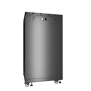 Sysracks 18U 24inch Deep Server Rack Cabinet It Enclosure Premium Series Data It Locking Under Desk Network Rack with Wheels PDU and Other Accessories