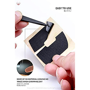 HOTLINEGAMES [Grip Upgrade] 2.0 Plus Mouse Anti Slip Grip Tape Compatible with Logitech G Pro X Superlight Wireless Gaming Mouse Skins,Sweat Resistant,Cut to Fit,Easy to Apply,Pro Performance Upgrade
