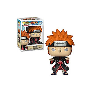 POP Naruto Shippuden - Pain Funko Pop Vinyl Figure (Bundled with Compatible Pop Box Protector Case), Multicolor, 3.75 inches