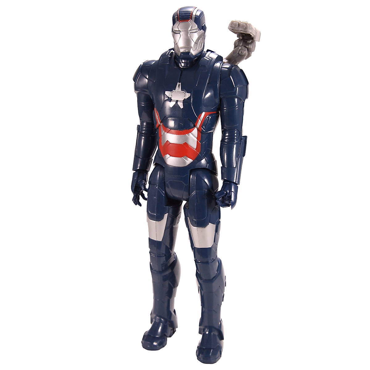 Marvel Iron Man 3 Titan Hero Series Avengers Initiative Movie Series Iron Patriot Action Figure, 12-Inch