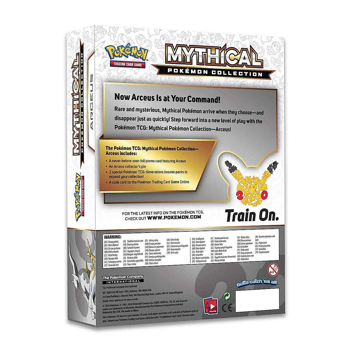 Pokemon TCG Mythical Collection Arceus Card Game