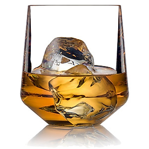 DRINIQUE Unbreakable Stemless Wine Glasses (Set of 4) 12oz Tritan Plastic Stemless Glassware for Indoor or Outdoor Use - Clear