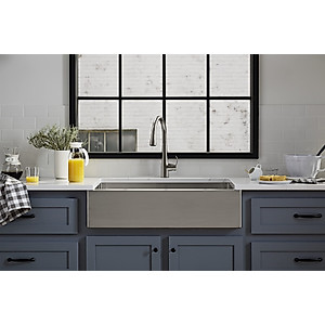 KOHLER Simplice Response Touchless Pull Down Kitchen Faucet in Stainless Steel, K-22036-VS