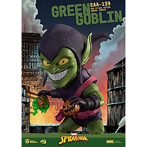 Beast Kingdom Marvel Comics: Green Goblin EAA-139 Egg Attack Action Figure, Multicolor