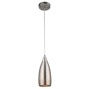 Westinghouse Lighting 6101300 Percy One-Light Indoor Mini Pendant, White