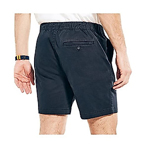 Nautica Men's 7" Pull-On Boardwalk Short, Navy