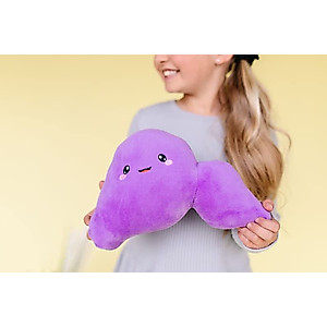 nerdbugs Liver Plush- Go on, Liver Little!- Large Liver Plush Organ/Hepatitis Gift/Cirrhosis Gift/Hepatology Gift/Get Well Gift/Health Education Toy