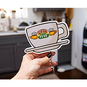 Friends Icons Die-Cut Coat Hanger Wall Hooks, Set of 3 | Ready To Mount Decor, Storage Rack Organizer For Hanging Jackets, Hats, Purses