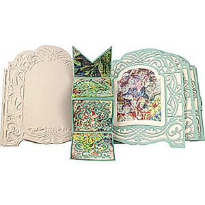 SPELLBINDERS PAPERCRAFTS, INC SHAPEABILITIES Dies BANR, 3D Interactive Pivot Banner